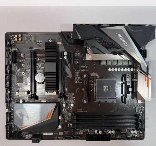 Плата gigabyte B450 aorus elite/магазин/гарантия