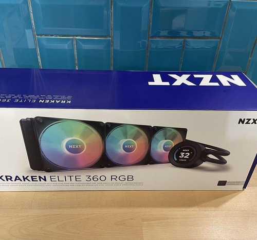 Nzxt kraken elite 360 rgb black