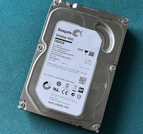 Жесткий диск seagate 2тб hdd