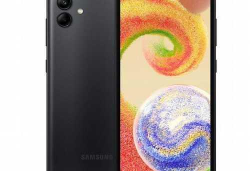 Смартфон Samsung Galaxy A04, 4/64 гб, черный