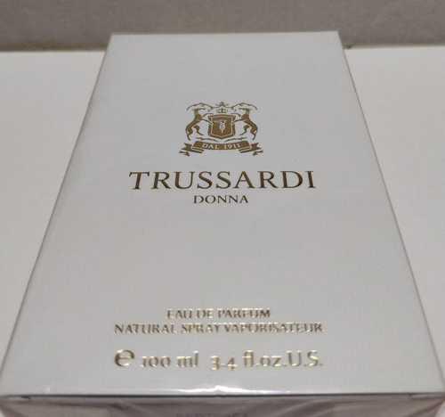 Парфюмерная вода trussardi donna