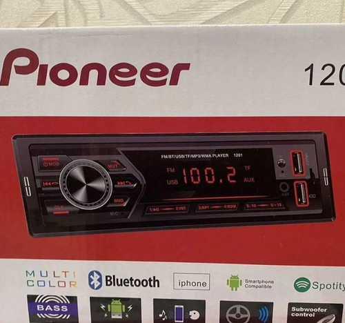 Магнитола Pioneer 1201 Розница/опт