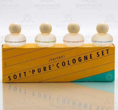 Soft 'Pure' Cologne Set (Shiseido) набор винтаж