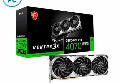 Видеокарта RTX4070 Super 12GB MSI ventus 3X