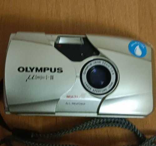 Пленочный фотоаппарат olympus mju ii