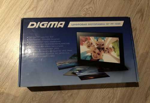 Цифровая фоторамка digma pf-1030