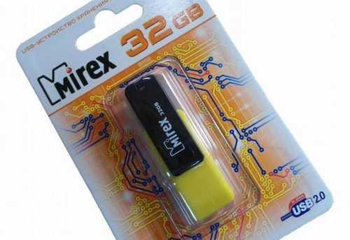 USB флешка Флешка 32 гб Mirex City Yellow