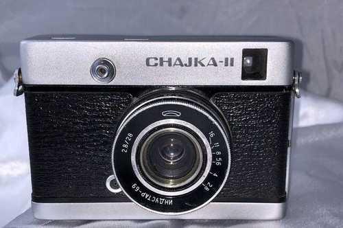 Плёночный фотоаппарат Чайка-2 объектив индустар-69