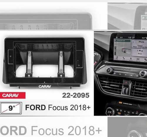 Переходная рамка ford focus 2018  carav 22-2095