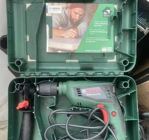 Дрель ударная bosch