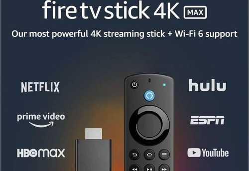 Медиаплеер Amazon fire TV stick 4k max 2021
