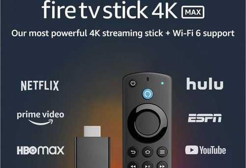 Медиаплеер Amazon fire TV stick 4k max 2021