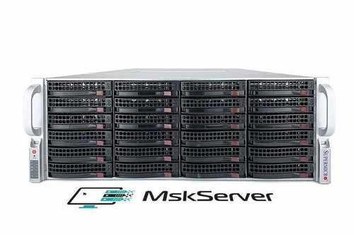 Сервер Supermicro 6047R-E1R24N 2x E5-2680v2 256Gb