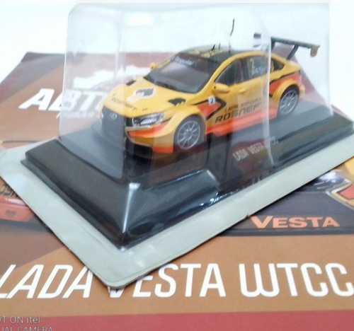 LADA Vesta wtcc 1/43 Модель автомобиля Автолегенды