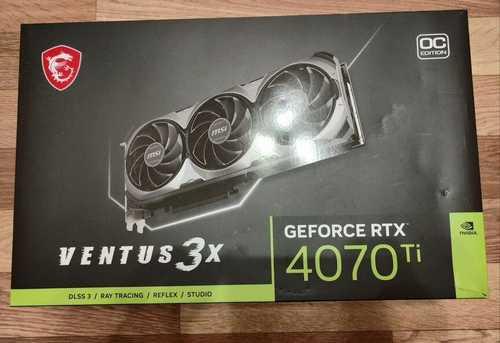 Видеокарта rtx 4070ti