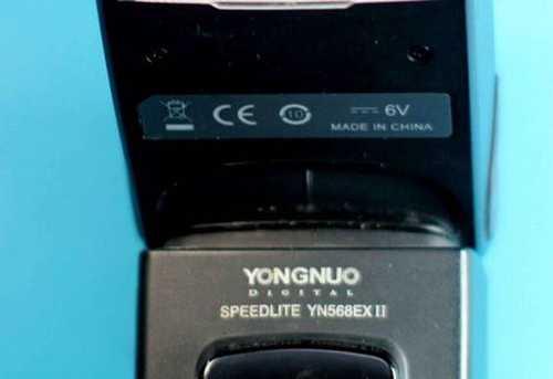 Yongnuo Speedlite YN-568EX II Canon