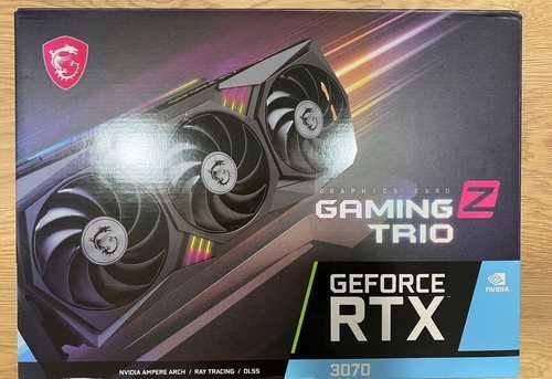 Видеокарта RTX 3070 gaming Z trio (LHR)