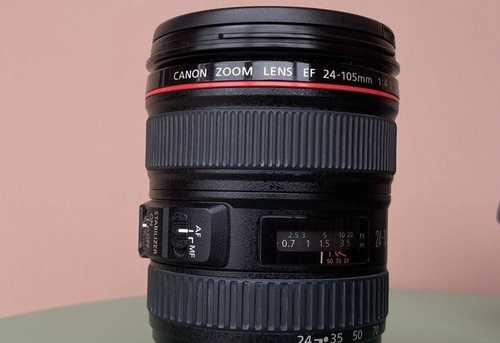 Объектив canon ef 24 105mm f 4l is usm