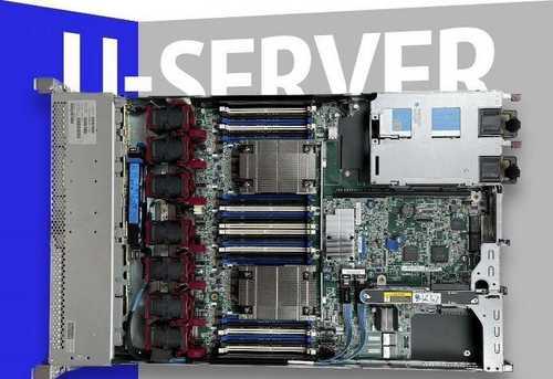 Сервер HP DL360 G9 8S 37v4 HiP 256G P440ar 800W