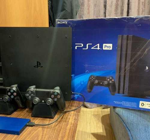 Sony playstation 4 pro 1tb прошитая