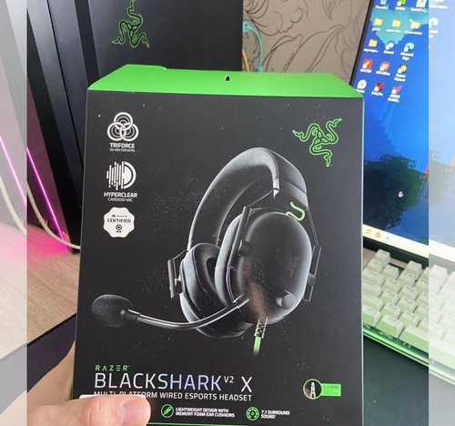 Наушники razer blackshark v2x