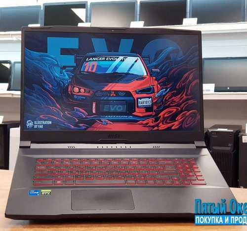 Игровой ноутбук MSI Katana 17.3" 144Hz i5 RTX 3060