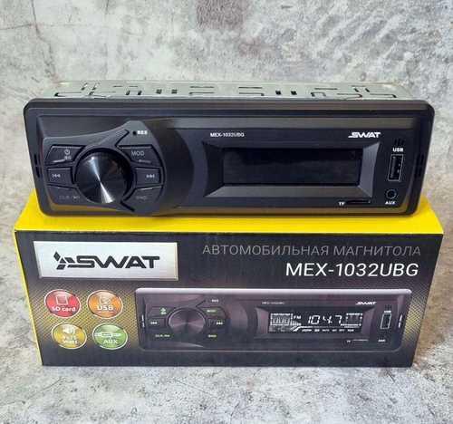 Автомобильная магнитола Swat MEX-1032UBG 1din