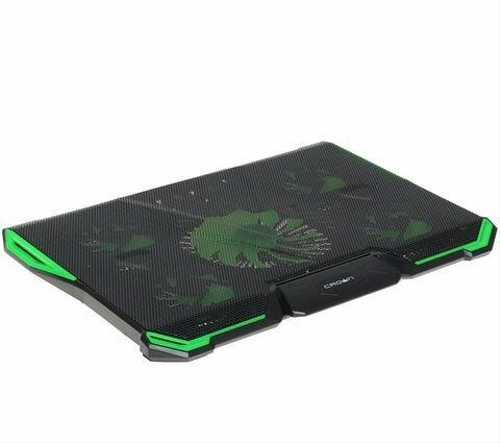 Подставка для ноутбука crown cmls-K332 Green (Al+п
