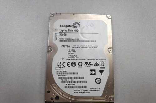 Жесткий диск 2,5" 500Gb Seagate ST500LT012