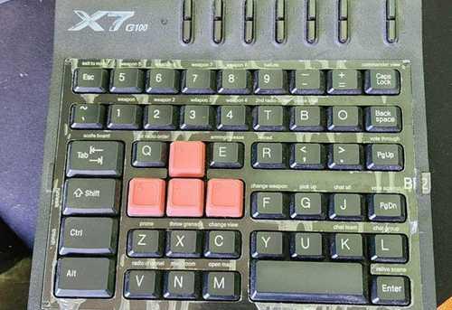 Клавиатура игровая a4 tech x7