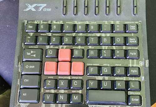 Клавиатура игровая a4 tech x7