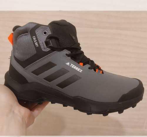 Нг Adidas Terrex Ax4 Mid Beta серые зимние