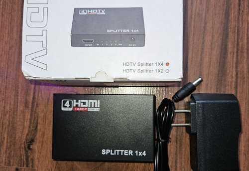 Разветвитель hdmi на 4 монитора