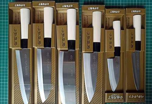 Набор японских кухонных ножей шесть штук новые