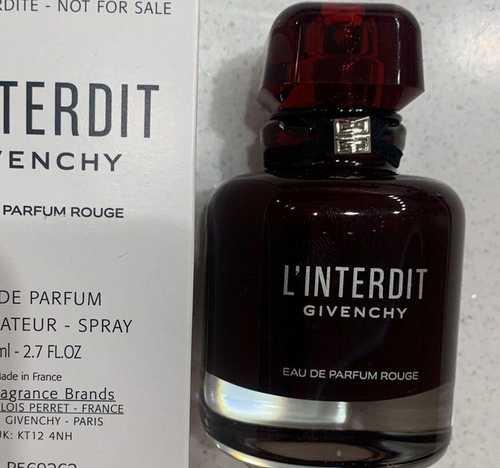 Givenchy L'Interdit Eau de Parfum Rouge,Парфюм вод