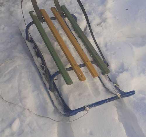 Детские зимние санки