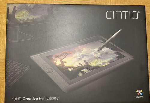 Графический планшет wacom cintiq 13 HD