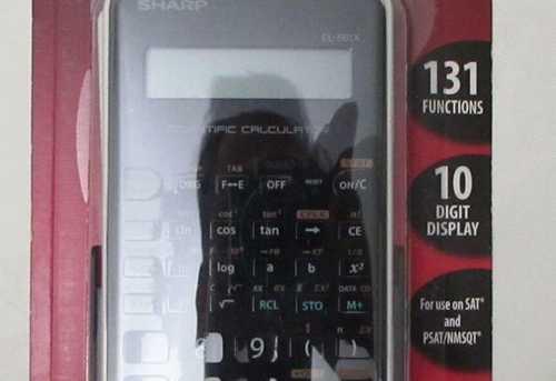 Калькулятор Scientific Calculator sharp EL-50XB-WH