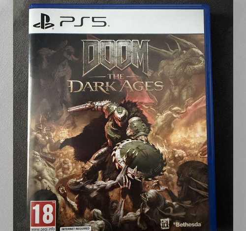Doom the dark ages ps5 диск