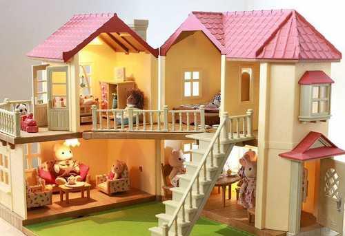 Дом Sylvanian Families "Большой дом со светом" (27