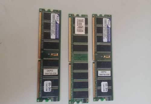 Оперативная память DDR 256mb,DDR 400mb,DDR400mb