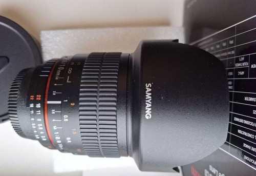 Samyang 10mm f2.8 ED AS NCS CS Nikon