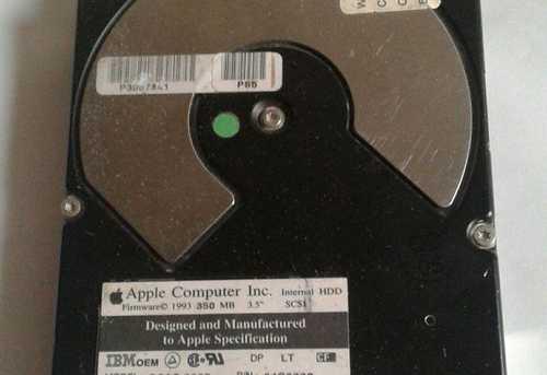 Apple HDD 1993 IBM Made in UK dsas-3360 4500RPM