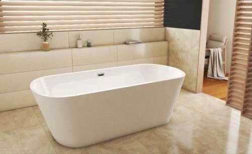 Новая акриловая ванна Grossman GR-1501 для дома и