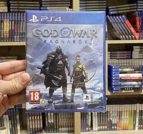 God of war ragnarok ps4 новый (рус озвучка)