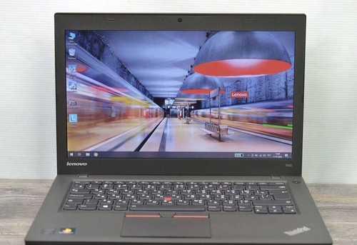 Ноутбук 14" Lenovo ThinkPad T450, 512 ГБ, Core i5-5200U, RAM 12 ГБ, Intel HD Graphics 5500