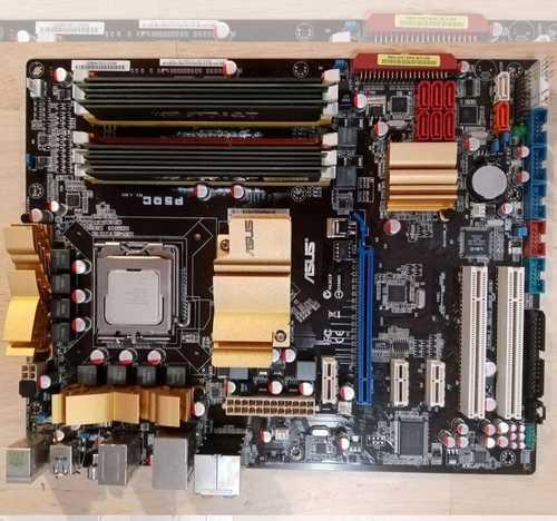 Комплект Asus p5qc intel r core tm 2 quad Patriot