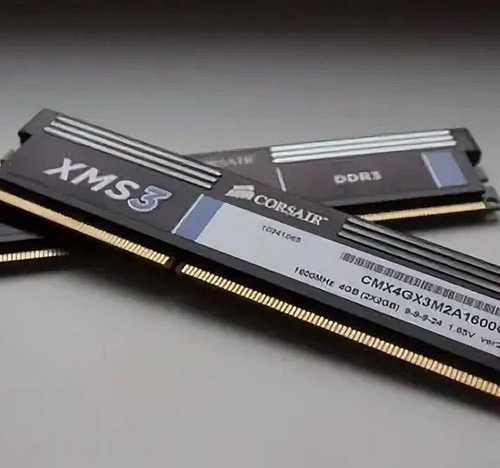 Оперативная память ddr3 8 gb 1600 Corsair XMS3