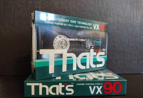 Аудиокассеты That’s VX 90