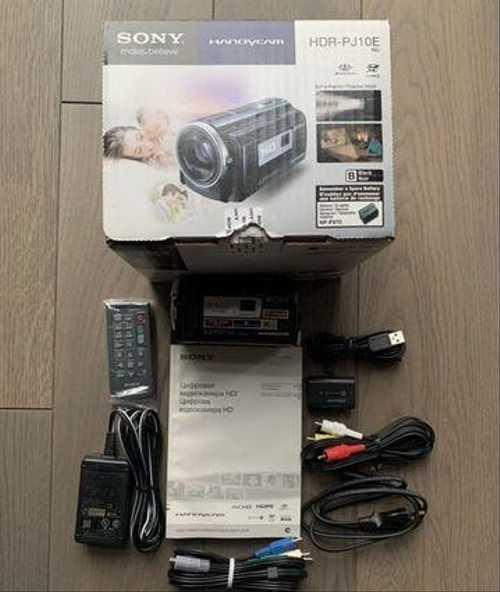 Видеокамера Sony handycam HDR-PJ10E